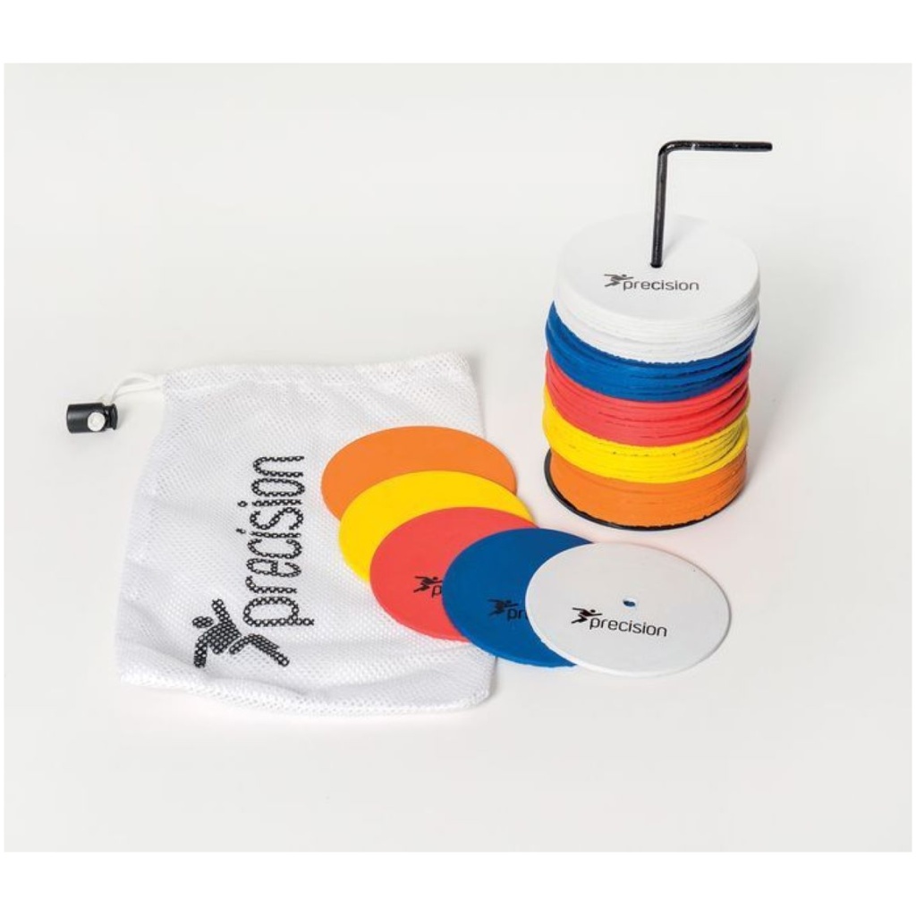 Precision Small Round Rubber Marker Discs - Jailler Law Sports